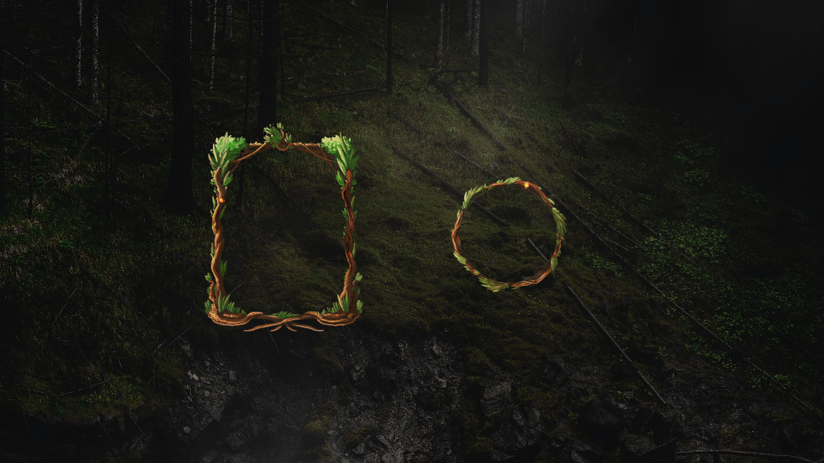 Nature avatar and token frame · Frame