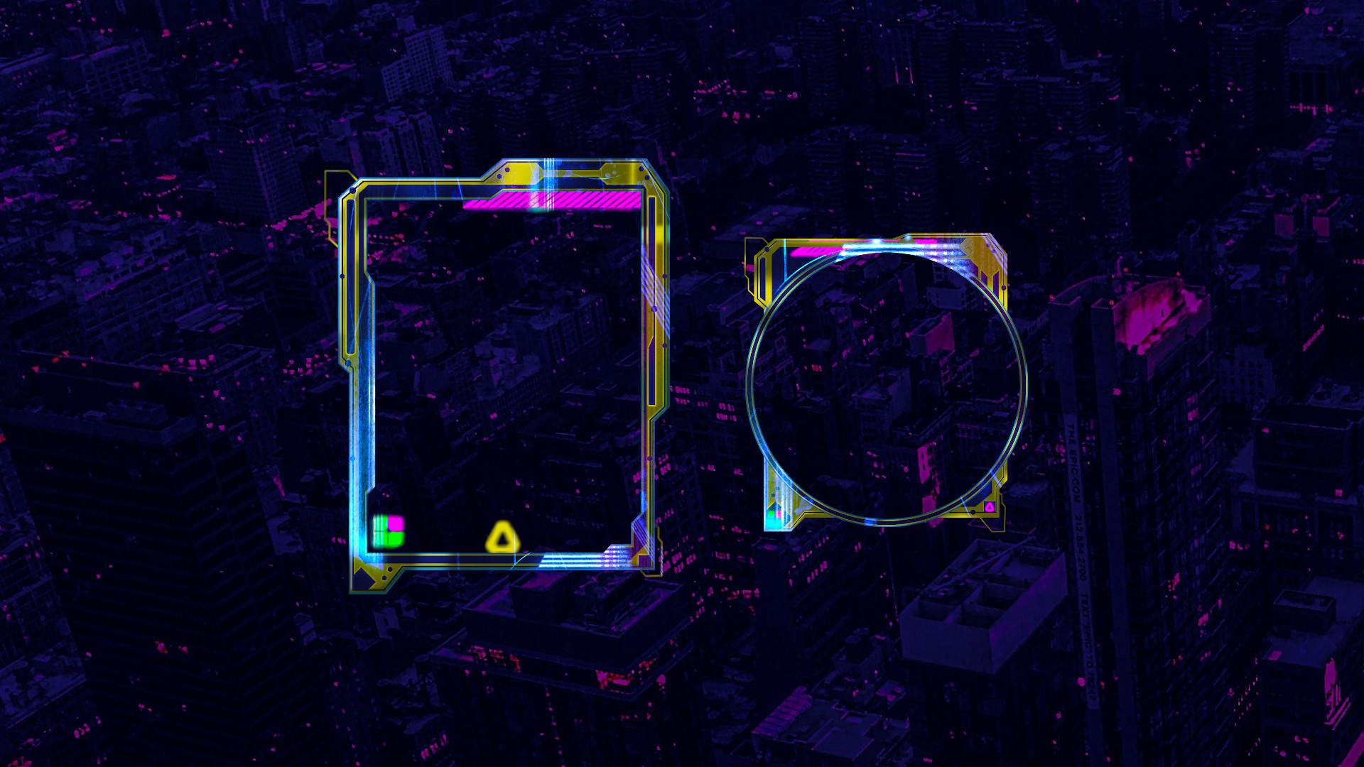 Cyberpunk avatar and token frame · Frame