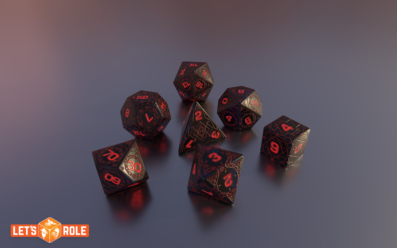 The Fallen Dice Set · Dice