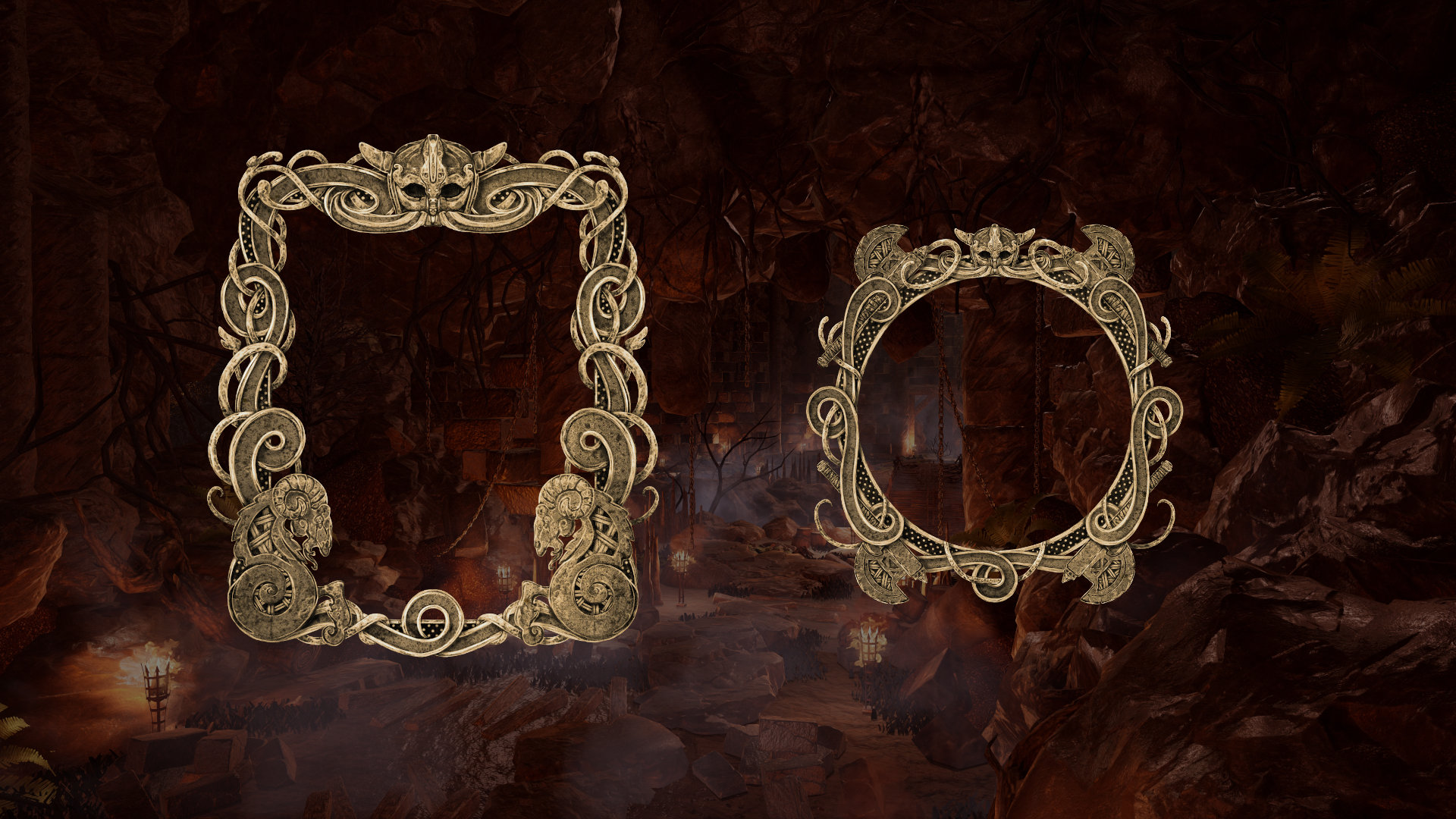 Dwarf avatar and token frame · Frame · Let's Role